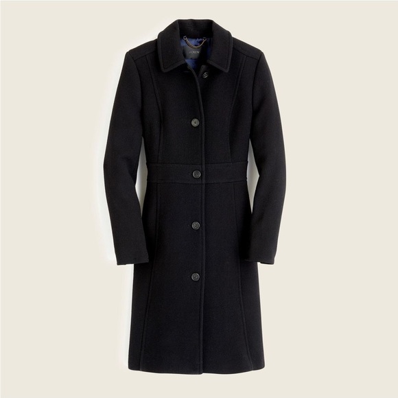 J. Crew | Jackets & Coats | J Crew Classic Lady Day Coat In Italian ...